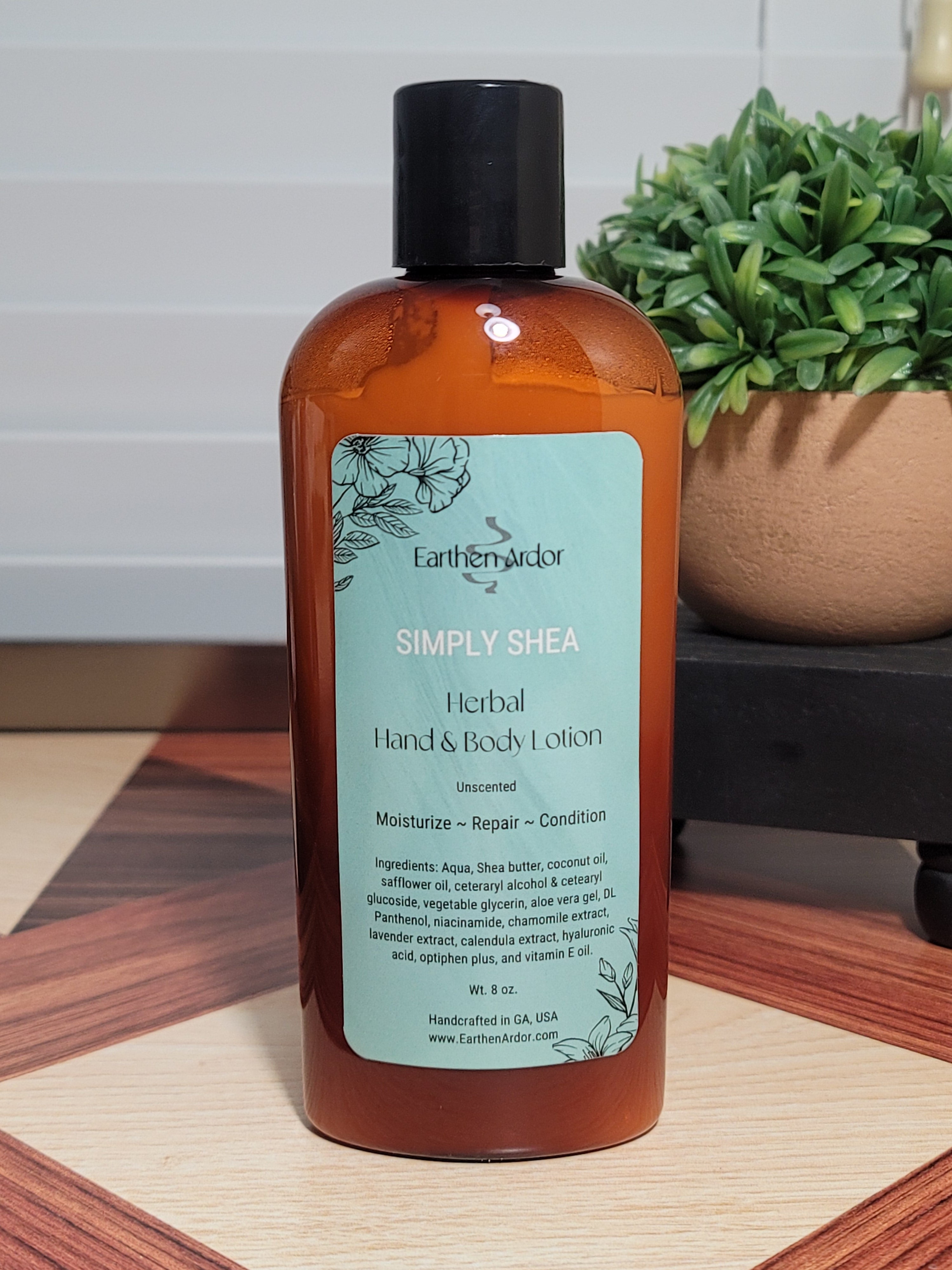 Simply Shea Herbal Hand & Body Lotion – Earthen Ardor