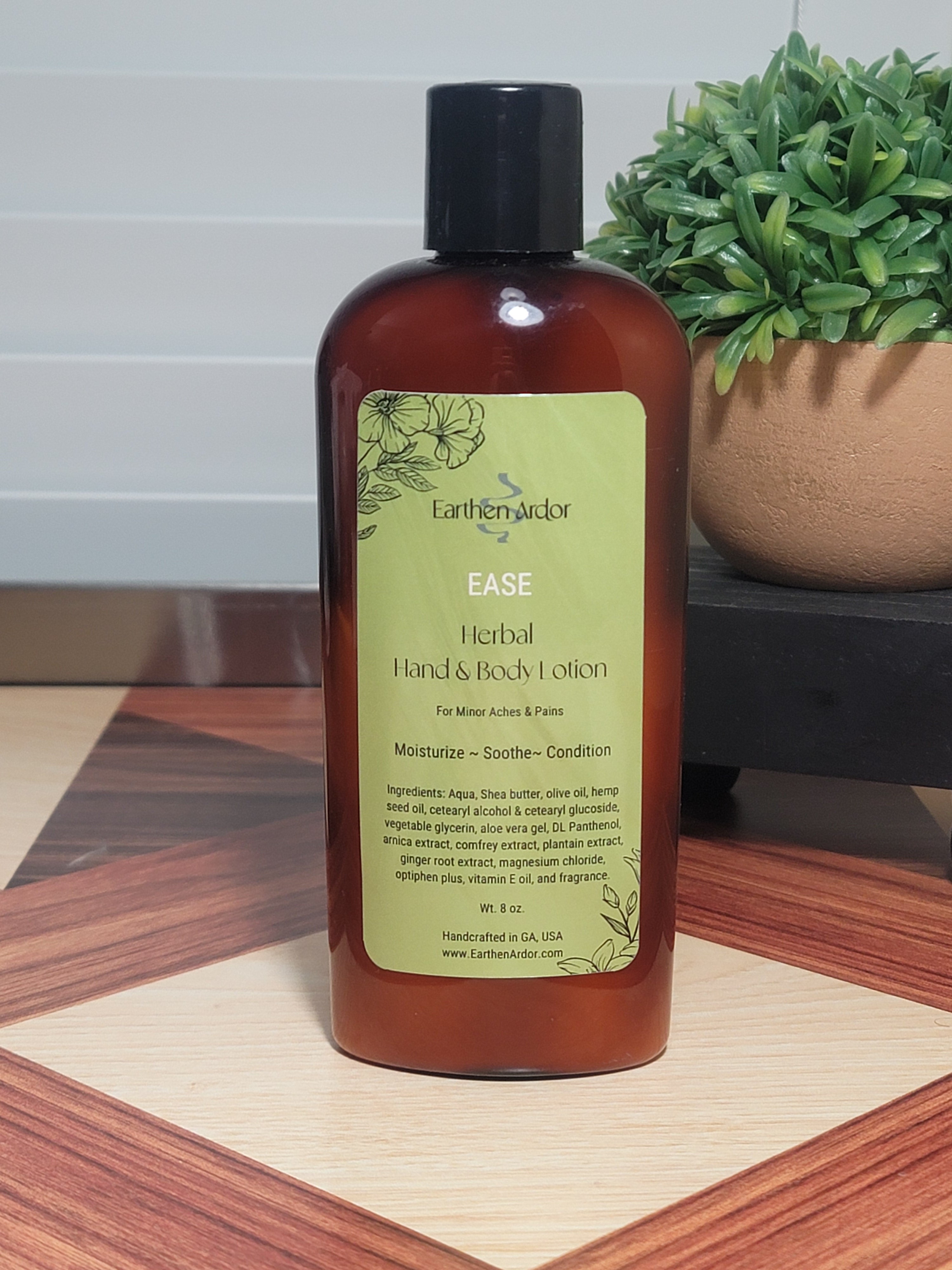 Ease Herbal Hand & Body Lotion – Earthen Ardor